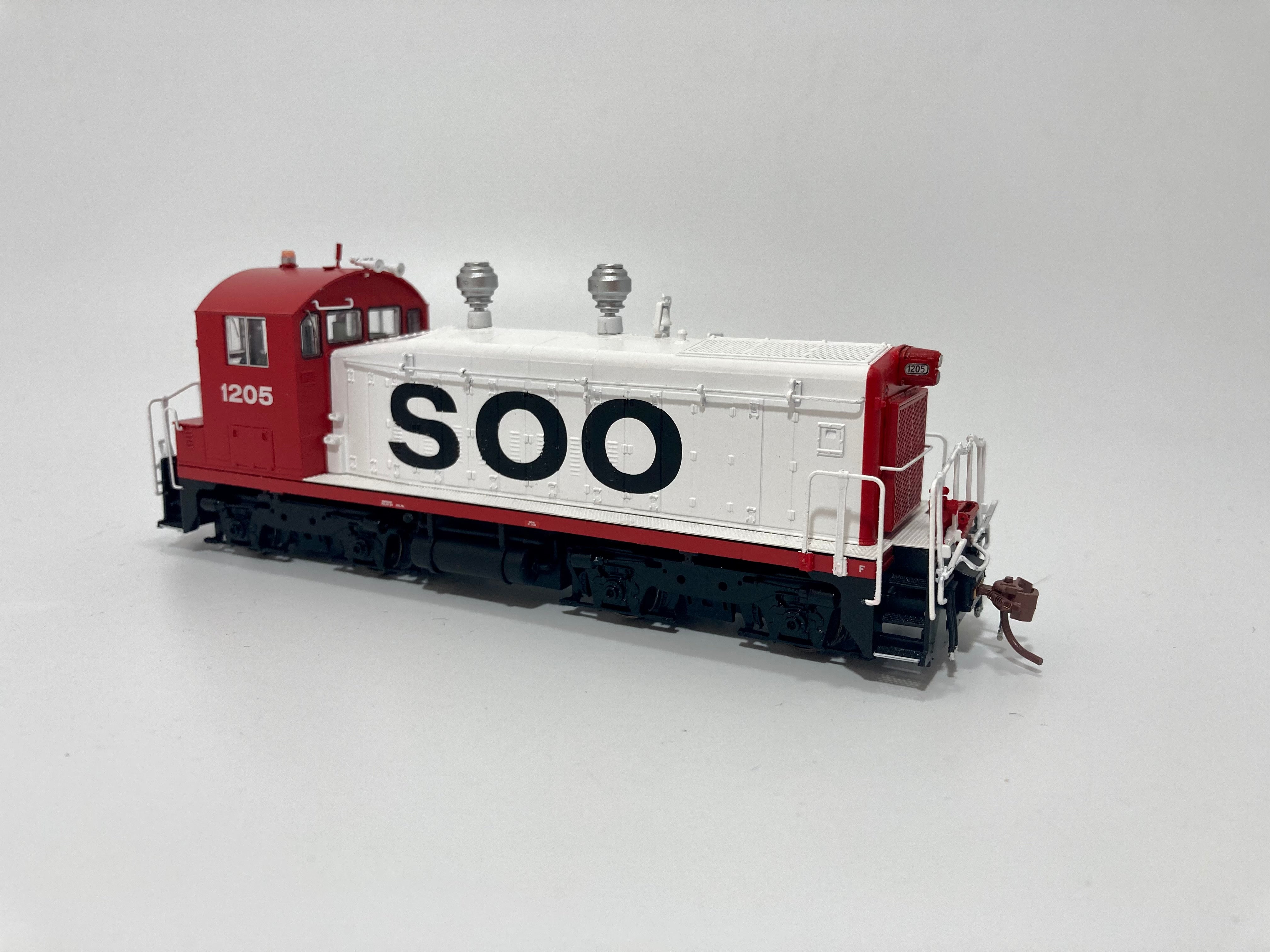 Rapido SOO Line EMD SW1200 #1205 DCC & Sound – Head End Hobbies